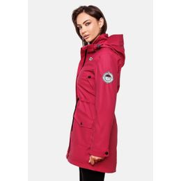 Navahoo Damen Outdoorjacke "Deike", pink, Gr. M, Oberstoff: 50% Polyurethan, 50% Polyester; Futter: 100% Polyester; &Auml;rmelfutter: 100% Polyester,