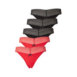 Hugo String Damen Gr&ouml;&szlig;e XL rot / schwarz
