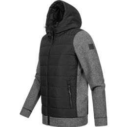 Ragwear Herren Steppjacke "Doryan Mel", schwarz, Gr. M, Obermaterial 1: 100% Polyester; Obermaterial 2: 100% Polyester; Innenmaterial: 100%
