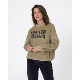 FRESHLIONS Herren Sweatshirt "Amalia", braun, Gr. S, unifarben, 100% Baumwolle, Sweatshirts, mit tollem Print auf der Front