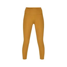 Damen Chinohose "Girlfriend Collective Trousers High-rise"saddle, Gr. M, Girlfriend Collective, Obermaterial: 79% Polyester, 21% Elasthan, Hosen