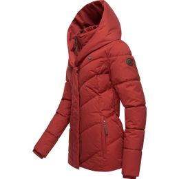 Ragwear Damen Anorak "Natesa Intl.", rot, Gr. L, Au&szlig;enmaterial: 100% Polyester; Innenfutter: 100% Polyester; Wattierung: 100% Polyester, Jacken,