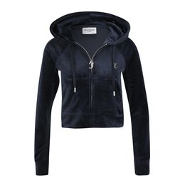 Juicy Couture Petite Sweatjacke 'MADISON' Damen Gr&ouml;&szlig;e XS dunkelblau