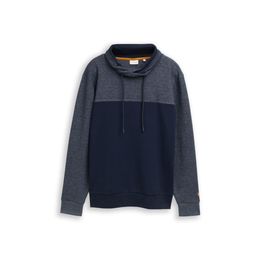 Tom Tailor Sweatshirt Herren Gr&ouml;&szlig;e L marine / blaumeliert