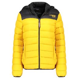 Geographical Norway Steppjacke "Atikoclerc" in Gelb - 75% | Gr&ouml;&szlig;e L | Damenjacken