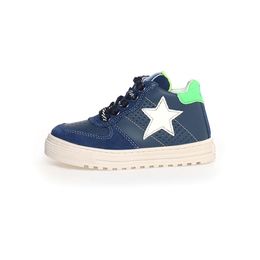 Naturino Leder-Sneakers "Hess" in Blau - 60% | Gr&ouml;&szlig;e 29 | Kindersneakers