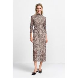 Rich & Royal Rich & Royal Kleid in Beige/ Braun - 62% | Größe L | Damen-kleider
