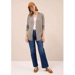Cecil Cardigan in Taupe - 42% | Gr&ouml;&szlig;e L | Damen-pullover-cardigans