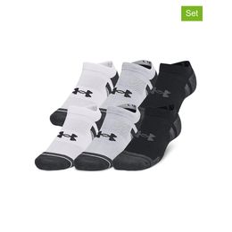 Under Armour 6er-Set: Trainingssocken "Perf Tech" in Grau - 10% | Gr&ouml;&szlig;e M | Damen-outdoor-ausruestung