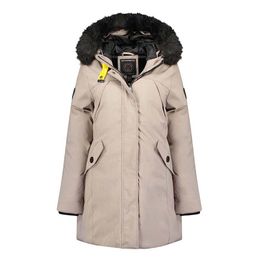 Geographical Norway Parka "Cherifa" in Taupe - 67% | Gr&ouml;&szlig;e L | Damenjacken