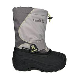 Kamik Winterstiefel "Iceball" in Grau/ Schwarz - 41% | Gr&ouml;&szlig;e 36 | Kinderstiefel