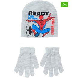 Spiderman 2tlg. Winteraccessoires-Set "Spiderman" in Grau - 12% | Größe 54 cm | Kindermuetzen