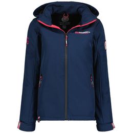 Geographical Norway Softshelljacke "Takeni" in Dunkelblau - 70% | Gr&ouml;&szlig;e S | Damen-outdoorjacken