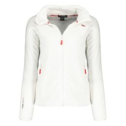 Geographical Norway Fleecejacke "Upaline" in Wei&szlig; - 72% | Gr&ouml;&szlig;e L | Damenjacken