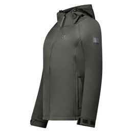 Geographical Norway Softshelljacke "Tamilatal" in Anthrazit - 72% | Gr&ouml;&szlig;e L | Damen-outdoorjacken