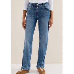 Cecil Jeans - Regular fit - in Blau - 38% | Gr&ouml;&szlig;e W28/L32 | Damenjeans
