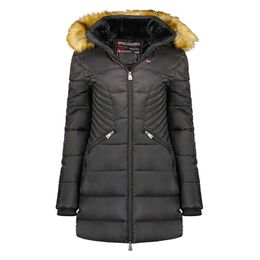 Geographical Norway Wintermantel "Abeille" in Schwarz - 73% | Gr&ouml;&szlig;e L | Damenjacken