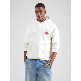 Hollister Sweatshirt Herren Gr&ouml;&szlig;e L creme / anthrazit / tanne / knallrot