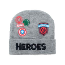 Avengers Beanie "Avengers Classic" in Grau - 25% | Gr&ouml;&szlig;e 54 cm | Kindermuetzen