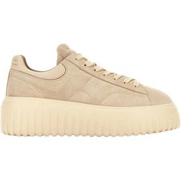 Hogan Low-Top Sneaker - Beige Sneakers With Sole - Gr. 35 (EU) - in Beige - f&uuml;r Damen