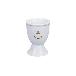 Krasilnikoff Eierbecher Gold Anchor skandinavische Deko Online Shop