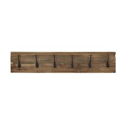 HSM Collection Wandgarderobe Natur Eisenbahnschwelle skandinavische Deko Online Shop