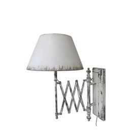 Chic Antique Wandlampe mit Ziehharmonika Halterung skandinavische Deko Online Shop
