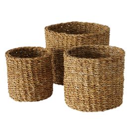 Boltze Korb Sophy, 3 tlg skandinavische Deko Online Shop