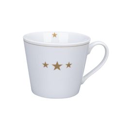 Krasilnikoff Happy Cup 3 Stars Gold skandinavische Deko Online Shop