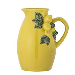 Bloomingville Limone Krug, Gelb, Steingut &Oslash; 17xH21 cm skandinavische Deko Online Shop
