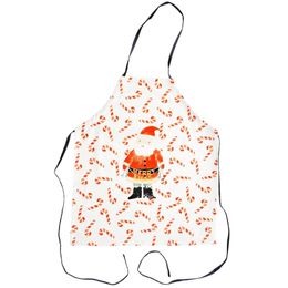 Rice Sch&uuml;rze Santa and Candy Cane aus Baumwolle skandinavische Deko Online Shop