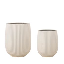 Bloomingville Blumentopf Selva 2er Magnesia skandinavische Deko Online Shop