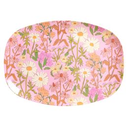Rice Rechteckiger Teller, Plate Daisy Dearest skandinavische Deko Online Shop