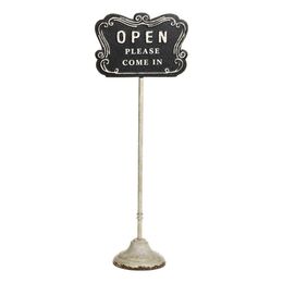 Chic Antique Schild Open skandinavische Deko Online Shop