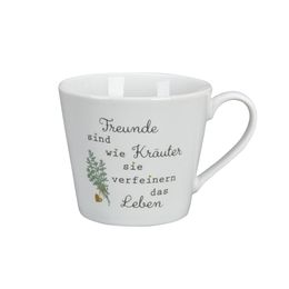 Krasilnikoff Happy Cup, Freunde sind wie Kräuter skandinavische Deko Online Shop