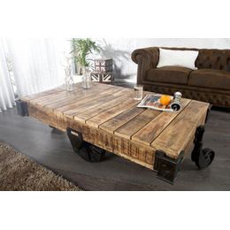 Invicta Interior Couchtisch Railway Mango 120 x 80 x 40 cm skandinavische Deko Online Shop