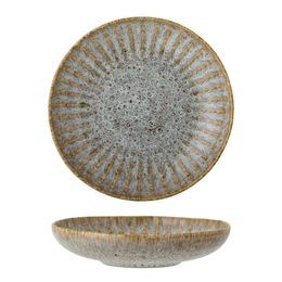 Bloomingville Fleur Nudelteller, Natur, Steingut skandinavische Deko Online Shop