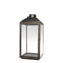 Chic Antique Laterne Antik Messing in 2 Gr&ouml;&szlig;en skandinavische Deko Online Shop