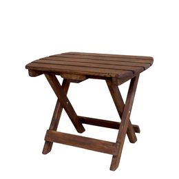 Chic Antique Faltbarer Beistelltisch aus Holz, Gartentisch skandinavische Deko Online Shop