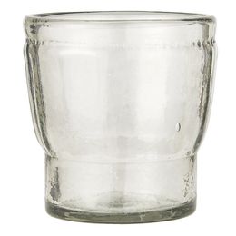 IB Laursen Mini Glas Topf mit Rillen skandinavische Deko Online Shop