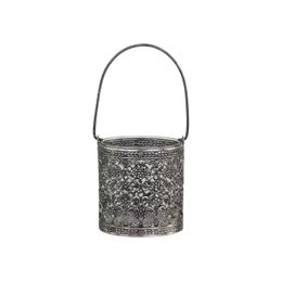 Chic Antique Teelichthalter mit Henkel H8/&Oslash;7,5 cm, antik silber skandinavische Deko Online Shop