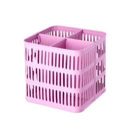 Rice Metall Korb quadratisch pink 18 x 18 x 17 cm skandinavische Deko Online Shop