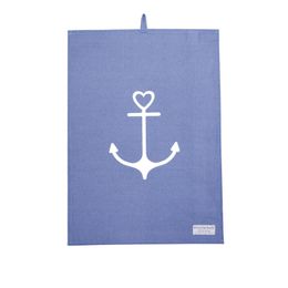 Krasilnikoff Geschirrhandtuch Anchor mit Anker Motiv skandinavische Deko Online Shop