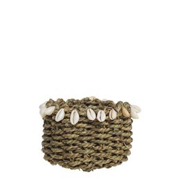 Chic Antique Korb geflochten mit Muscheln skandinavische Deko Online Shop