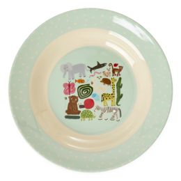 Rice Melamine Kindersch&uuml;ssel Wildlife Print skandinavische Deko Online Shop