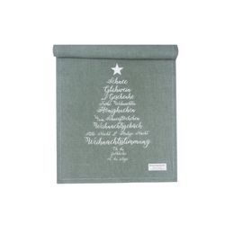 Krasilnikoff Tischl&auml;ufer Christmas Words skandinavische Deko Online Shop