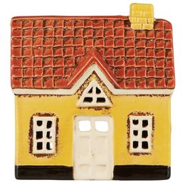 IB Laursen Keramik Haus f&uuml;r Teelicht My Home Town gelb IB Laursen Online Shop