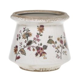 Chic Antique Nancy Blumentopf Typ 3 mit Blumenmotiv skandinavische Deko Online Shop