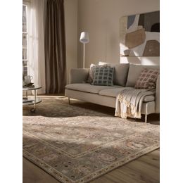 benuta Nest Teppich Lorenzo Beige 120x170 cm - Vintage-Stil Teppich im Used-Look