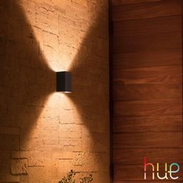 PHILIPS Hue White & Color Ambiance Resonate Wandleuchte, LED, 2-flammig, 8718696174388,